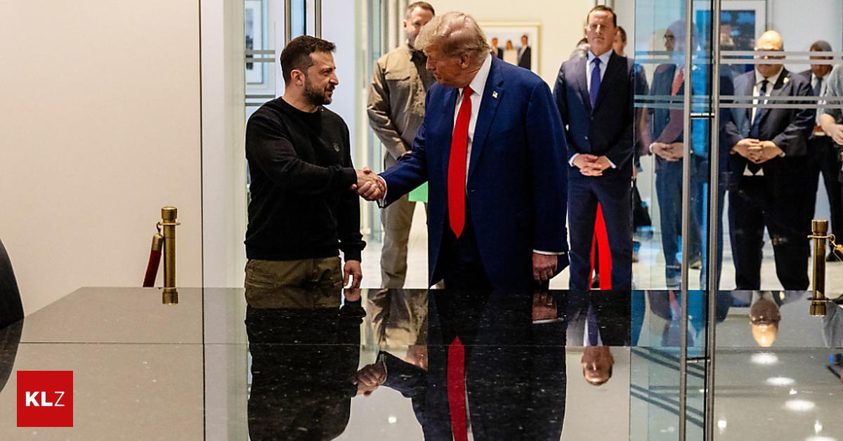 Ukraine: Trump gibt Selenskyj Schuld für Andauern des Krieges